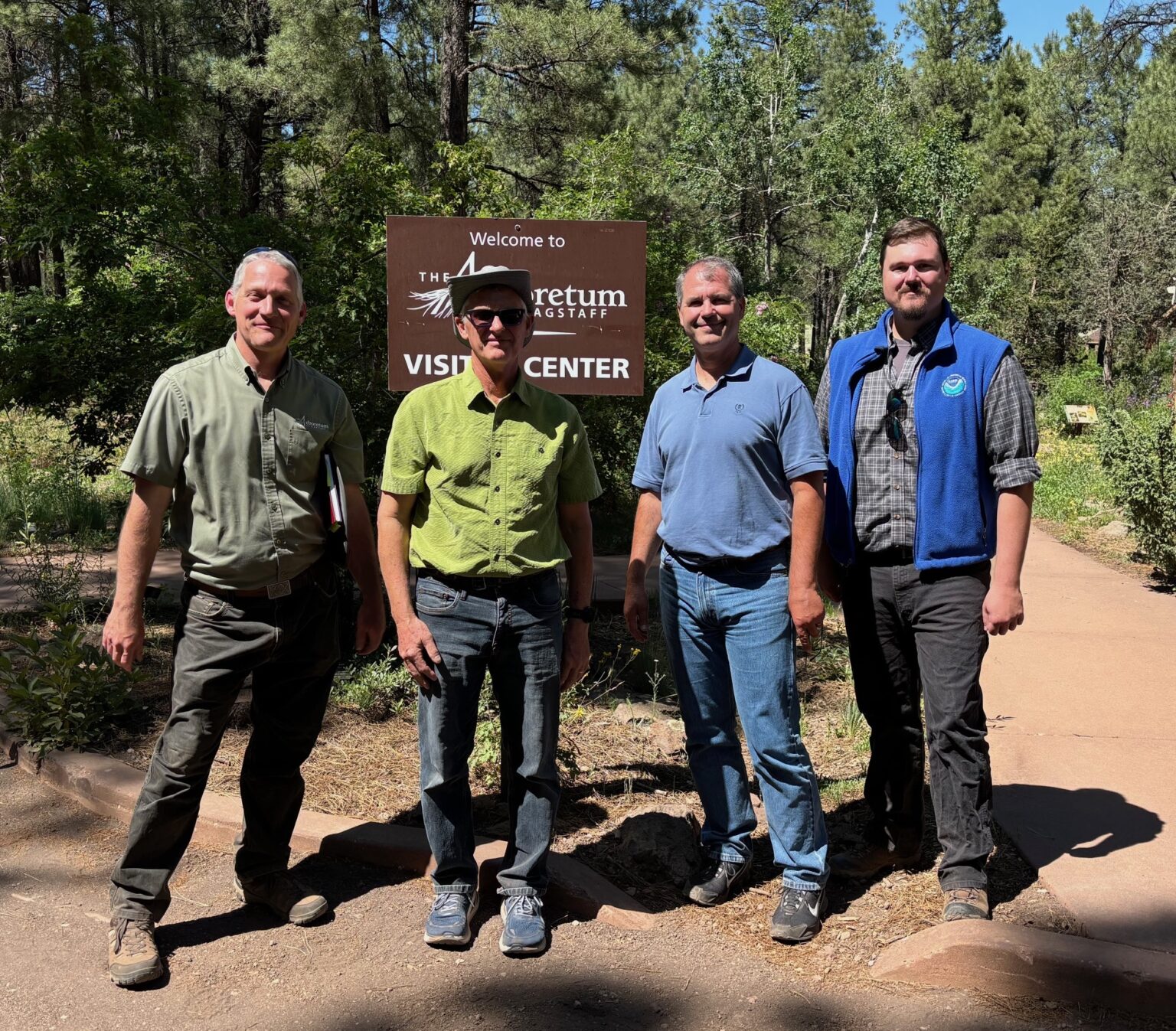NOAA Team visits Flagstaff - The Richardson Lab